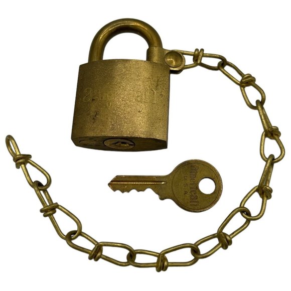 American U.S.A. | Other | Vintage American Usa High Security Brass ...